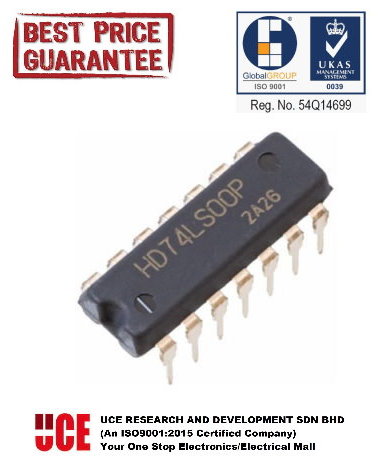 74LS00 / 7400 ( QUAD 2-INPUT NAND GATE )